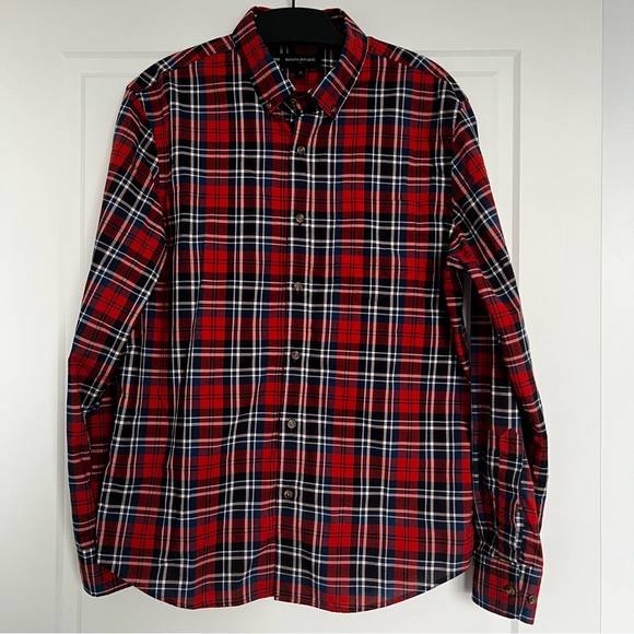 Banana Republic | Shirts | Banana Republic Untucked Fit Button Down ...